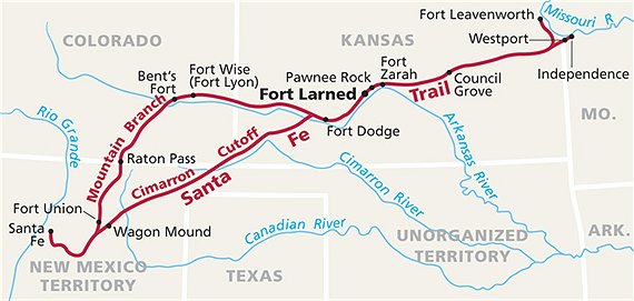 Fort Larned National Historic Site // Santa Fe Trail Historic Sites